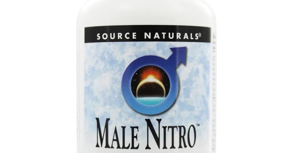 Source Naturals Male Nitro - 60 Tablets - Zeigler's Natural Health