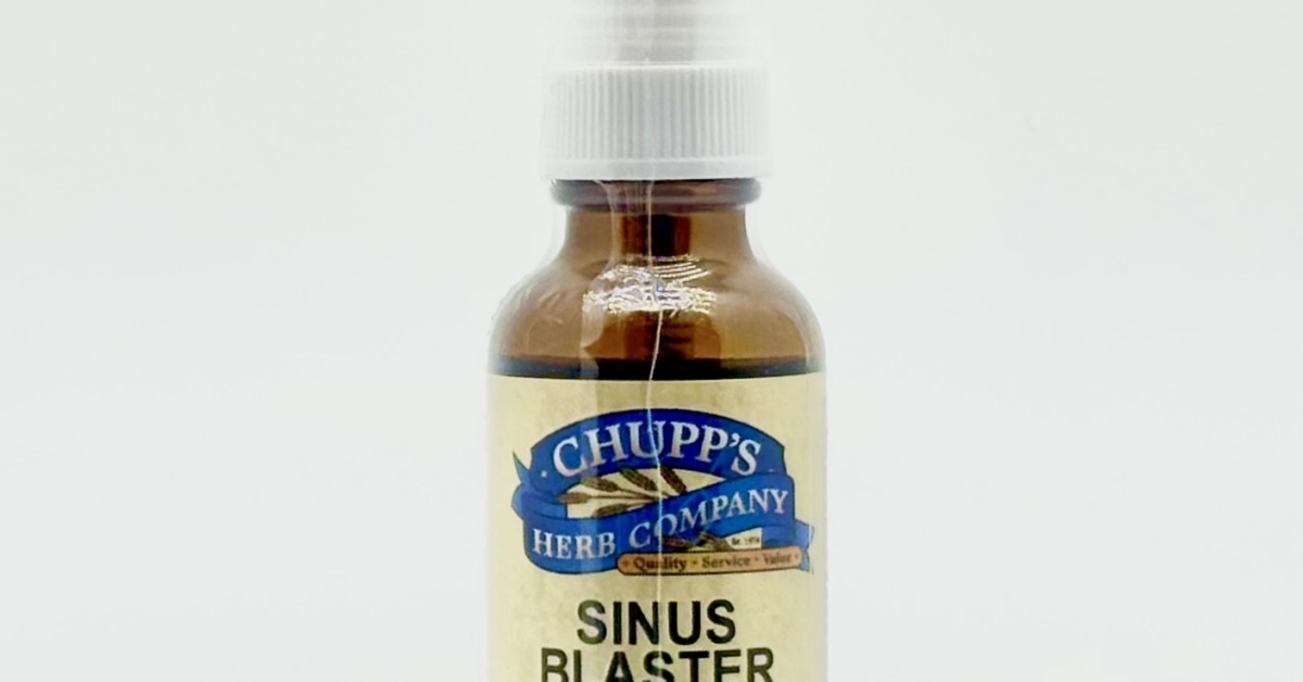 Chupp's Herbs Sinus Blaster Spray - 1 fl oz - Zeigler's Natural Health