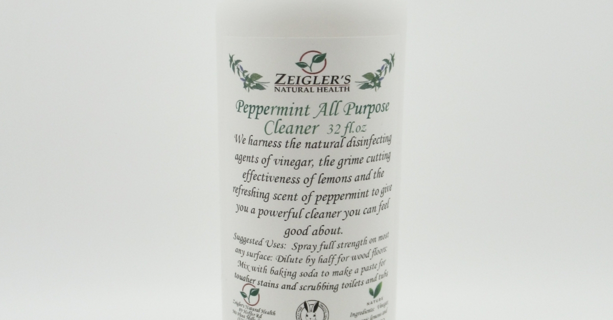 Zeigler's Peppermint All-Purpose Cleaner - 15 or 32 fl oz - Zeigler's ...