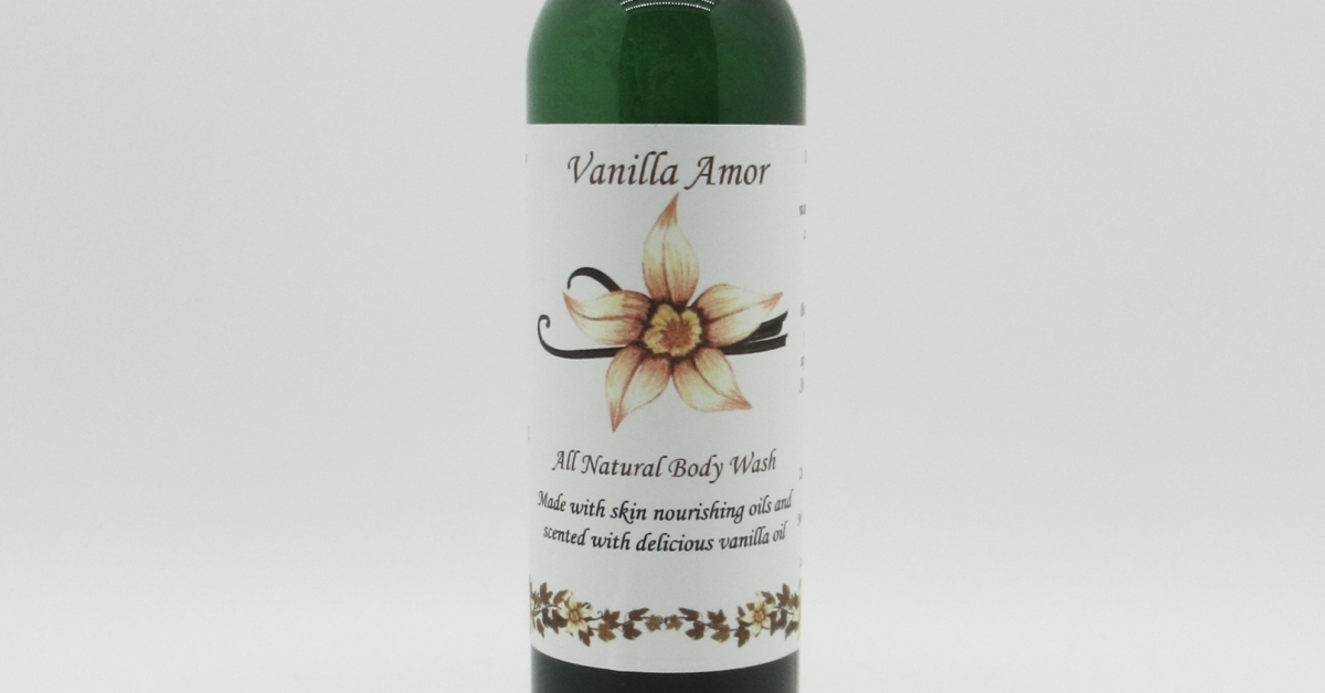 Zeigler's Vanilla Amor Body Wash — 8 or 16 oz - Zeigler's Natural Health