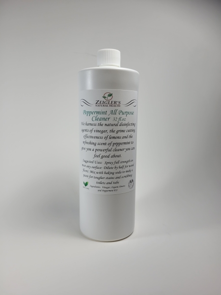 Peppermint All-Purpose Cleaner - 32 fl oz - Zeigler's Natural Health