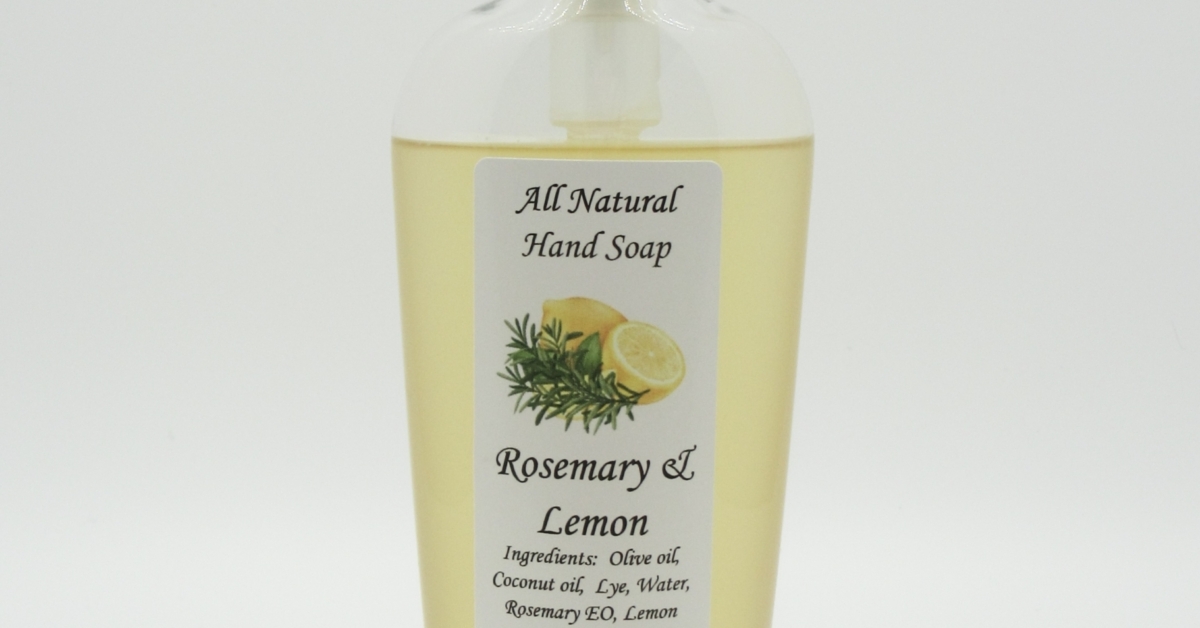 Zeigler's Rosemary & Lemon Hand Soap - Zeigler's Natural Health