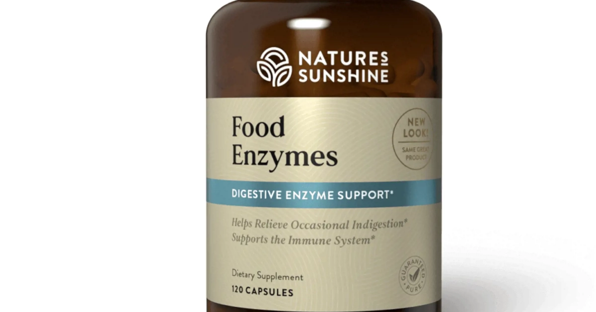 Nature's Sunshine Food Enzymes - 120 Capsules - Zeigler's Natural Health
