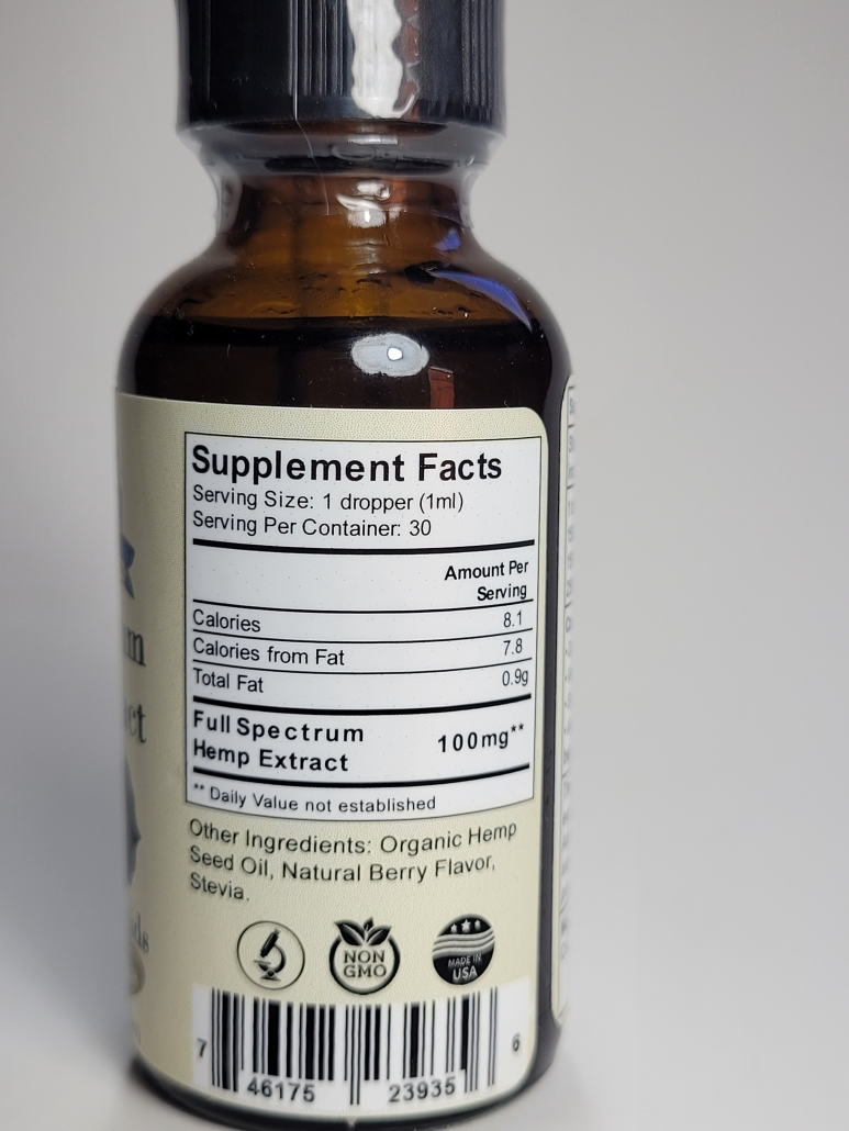 Chupp's Herbs Full Spectrum Hemp Extract, Mixed Berry - 3000mg - 1 fl ...