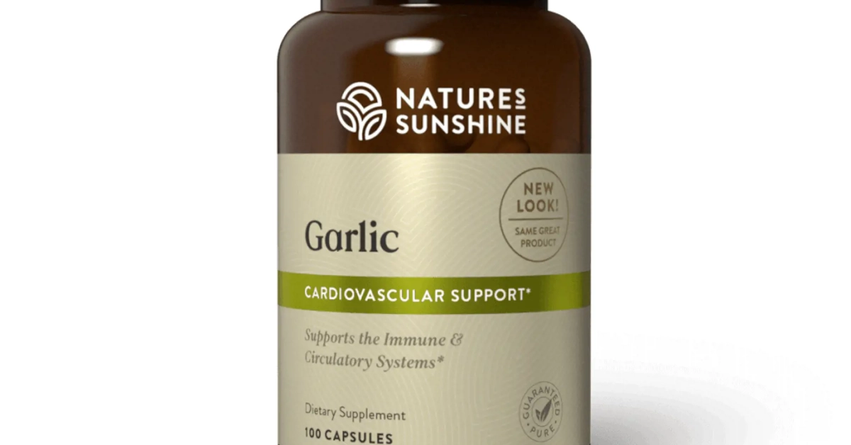 Nature's Sunshine Garlic - 100 Capsules - Zeigler's Natural Health
