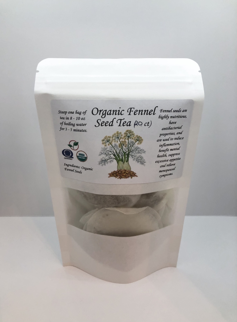 Fennel Seed Tea (Organic) - 20 Tea Bags - Zeigler's Natural Health