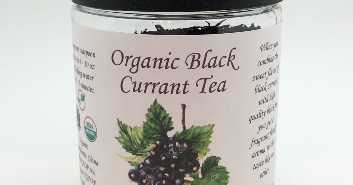 Zeigler's Black Currant Tea (Organic) - Loose Leaf - 2 oz - Zeigler's ...