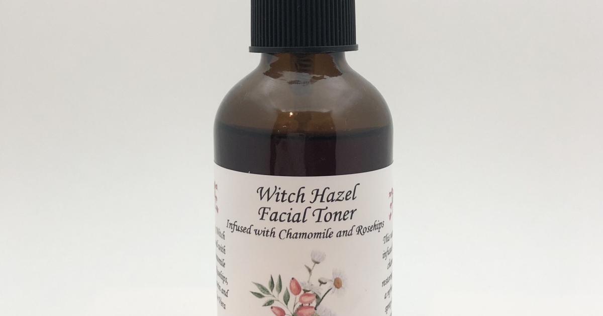 Witch Hazel Facial Toner (Chamomile & Rosehips) - 4 oz - Zeigler's ...