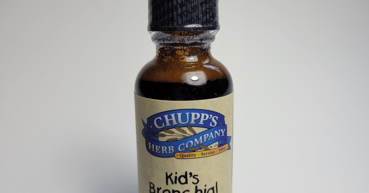 Chupp's Herbs Kid's Bronchial - 375 mg - 1 fl oz - Zeigler's Natural Health