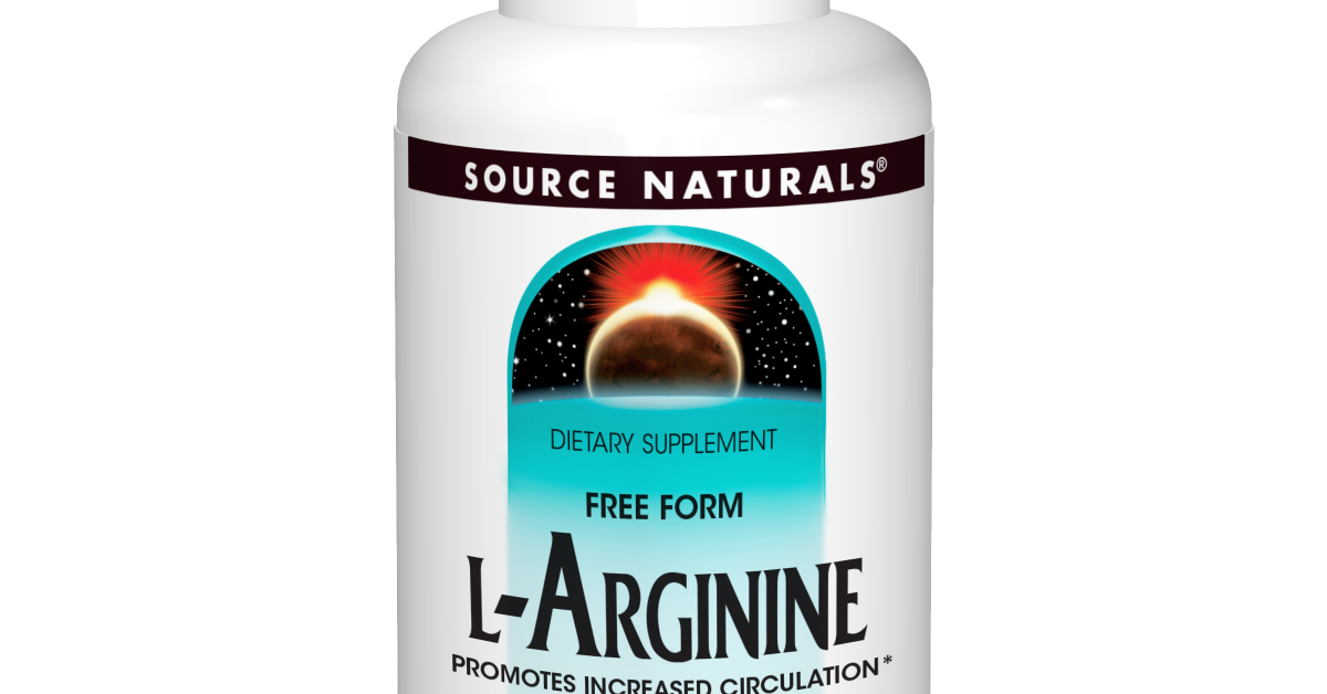 Source Naturals L-Arginine Free Form - 500 mg - 100 Tablets - Zeigler's ...