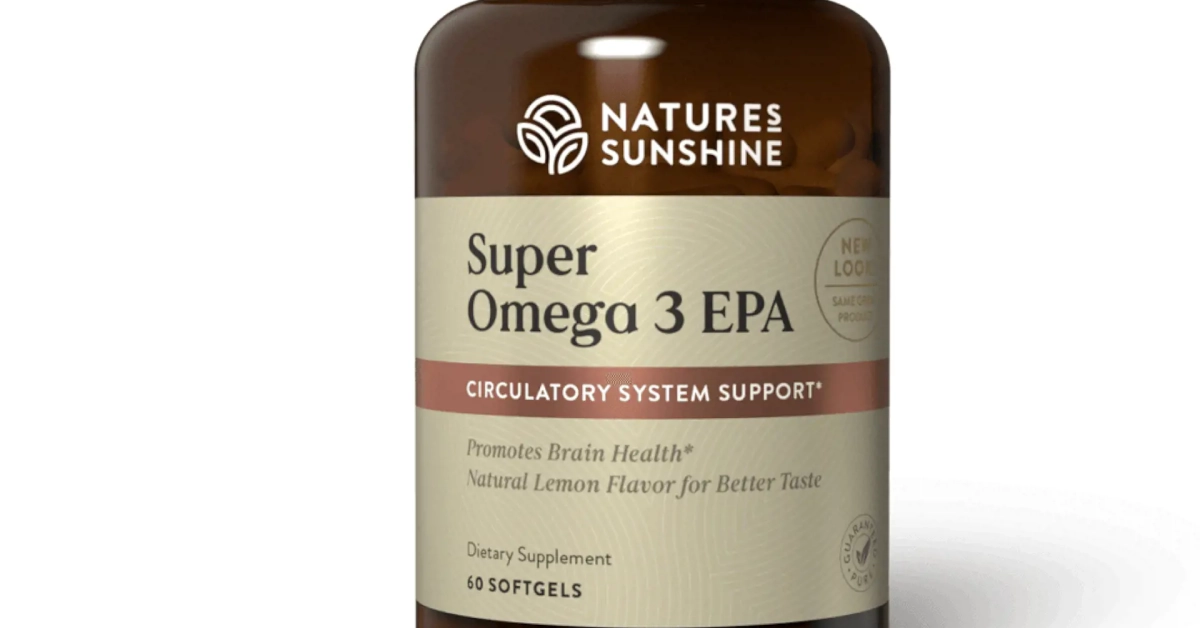 Nature's Sunshine Super Omega 3 EPA - 60 or 180 Softgels - Zeigler's ...