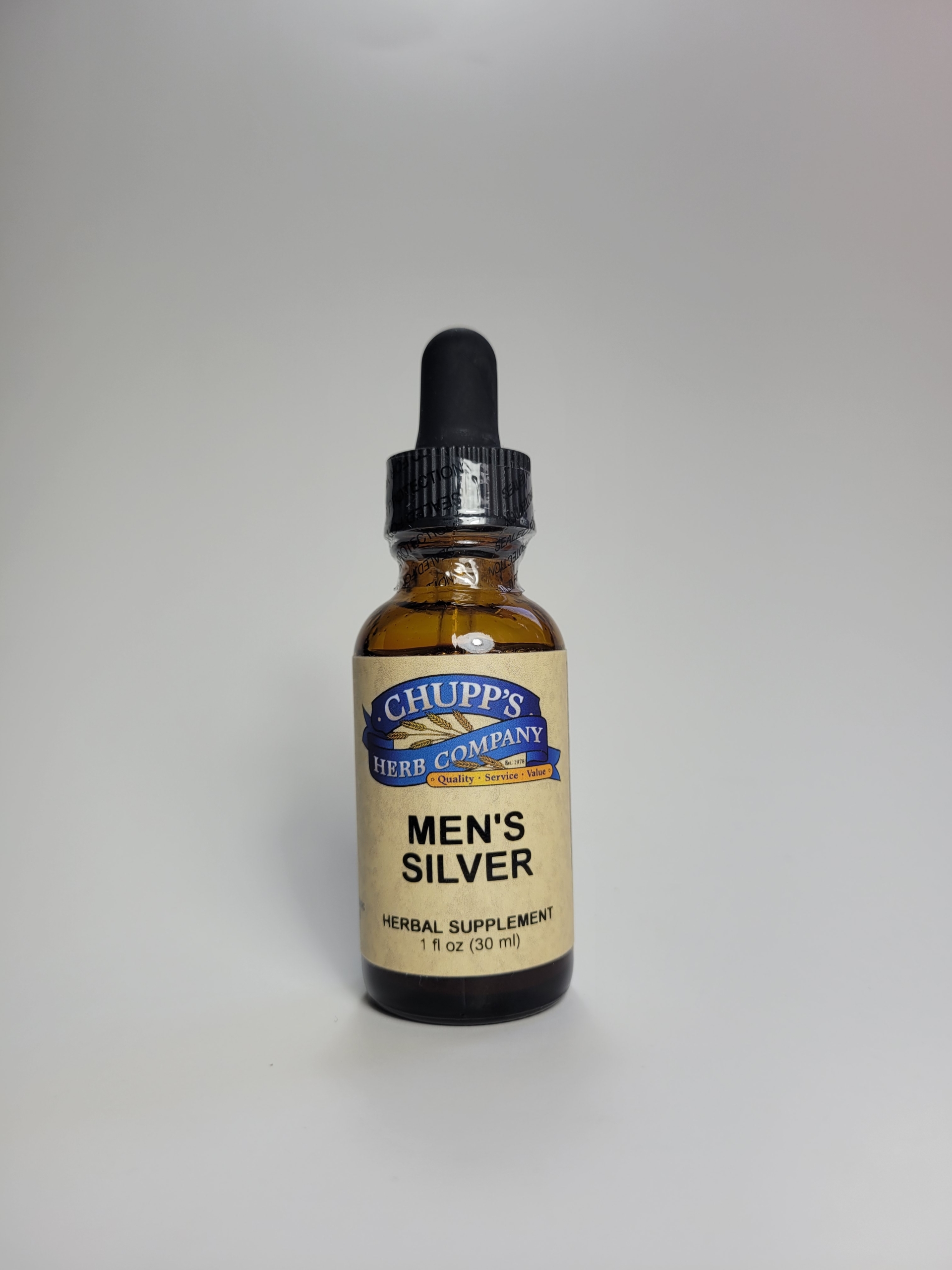 Chupp's Herbs Men's Silver - 1 fl oz - Zeigler's Natural Health