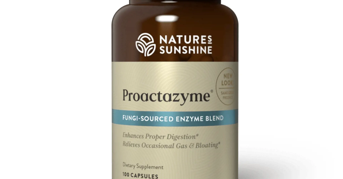 Nature's Sunshine Proactazyme - 100 Capsules - Zeigler's Natural Health