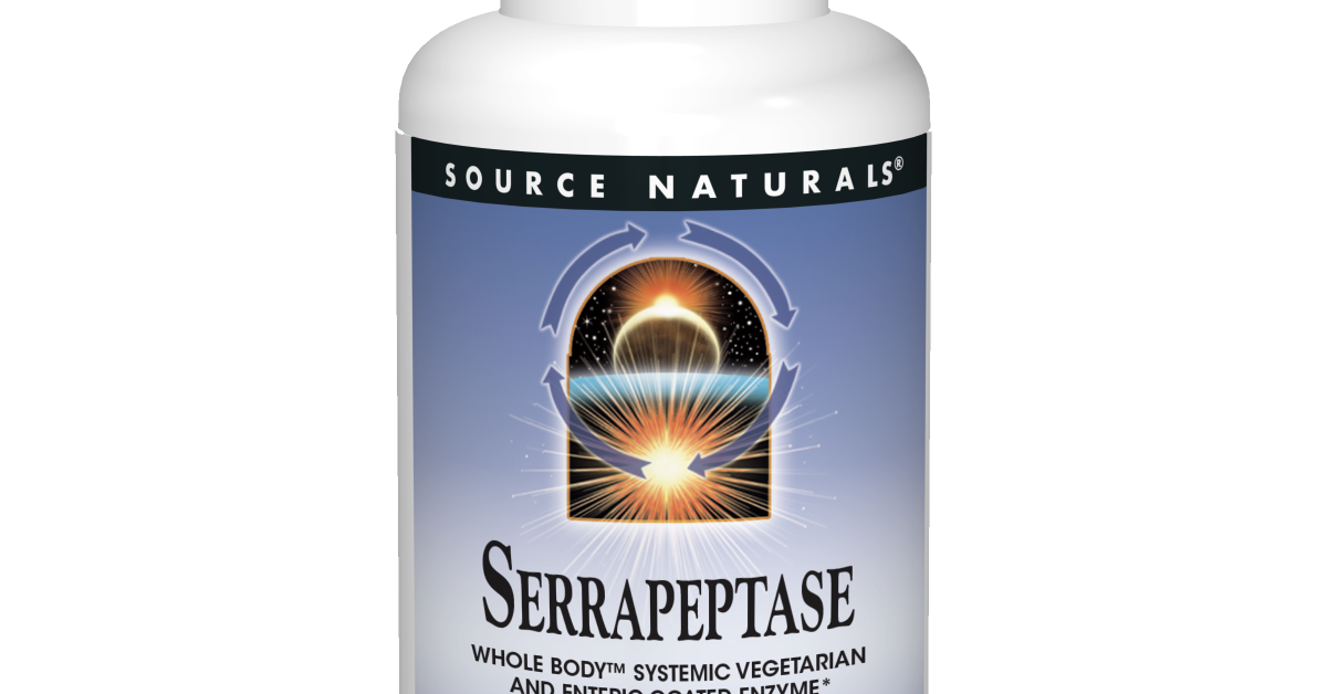 Source Naturals Serrapeptase - 30 capsules - Zeigler's Natural Health