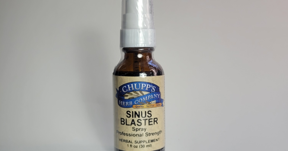 Chupp's Herbs Sinus Blaster Spray - 1 fl oz - Zeigler's Natural Health
