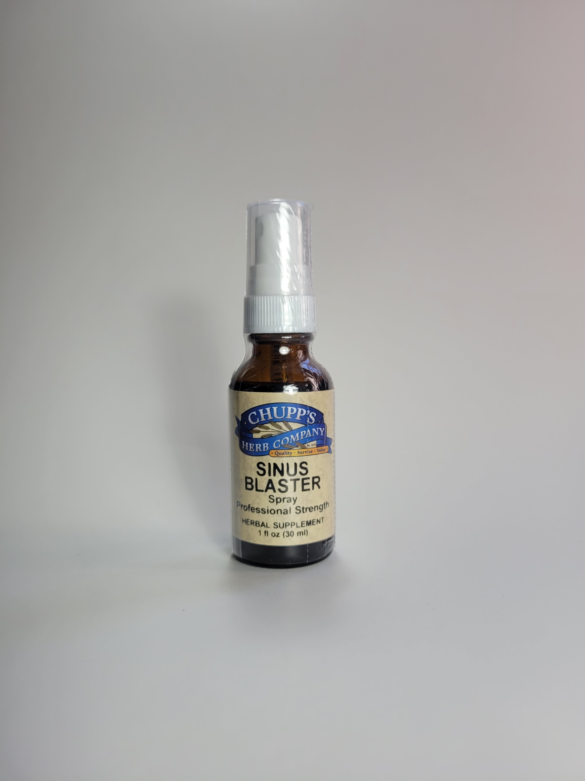 Chupp's Herbs Sinus Blaster Spray - 1 fl oz - Zeigler's Natural Health
