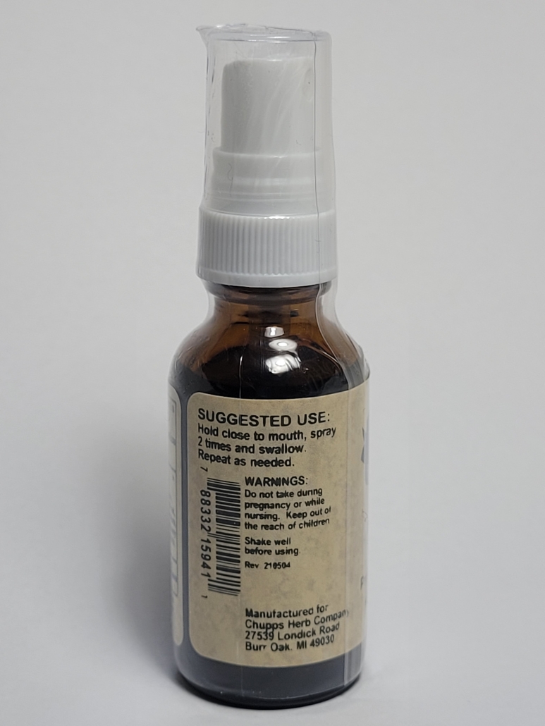 Chupp's Herbs Sinus Blaster Spray - 1 fl oz - Zeigler's Natural Health