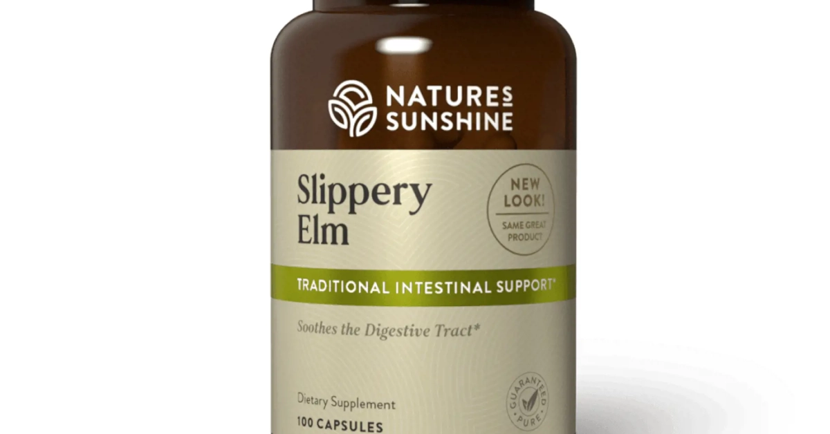 Nature's Sunshine Slippery Elm - 100 Capsules - Zeigler's Natural Health