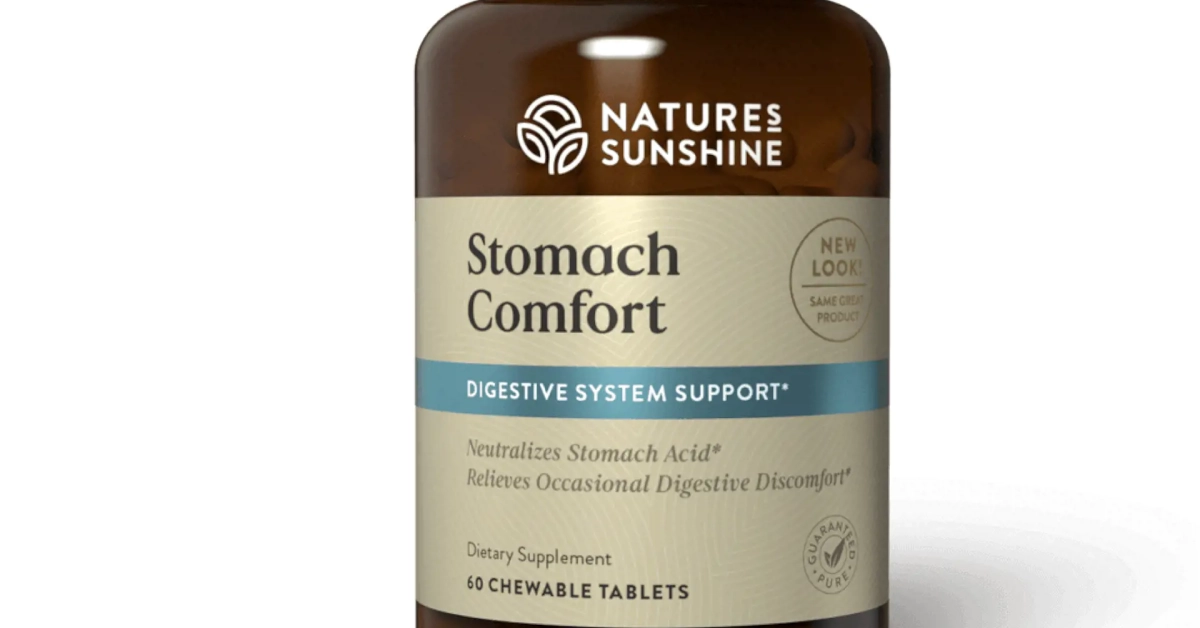Nature's Sunshine Stomach Comfort, Chewable - 60 Tablets - Zeigler's ...