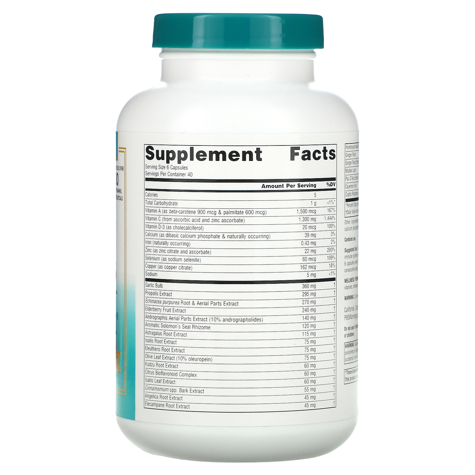 Source Naturals Wellness Formula® - 120 or 240 Capsules - Zeigler's Natural Health