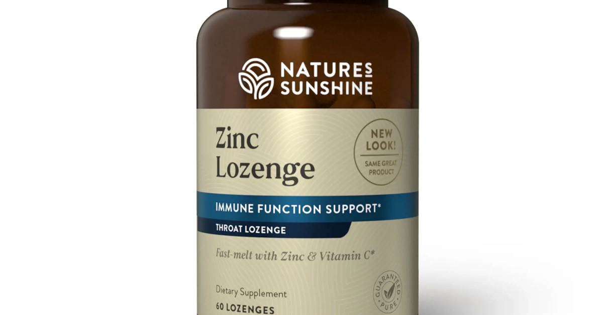 Nature's Sunshine Zinc Lozenge - 60 Tablets - Zeigler's Natural Health