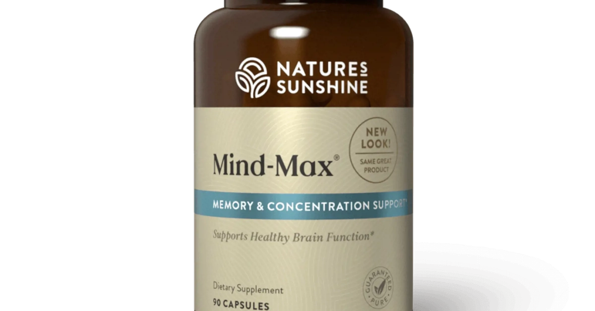Nature's Sunshine Mind-Max - 90 Capsules - Zeigler's Natural Health